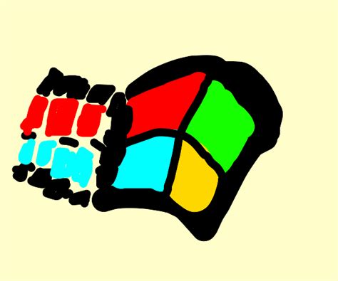 Windows 98 Logo Drawception