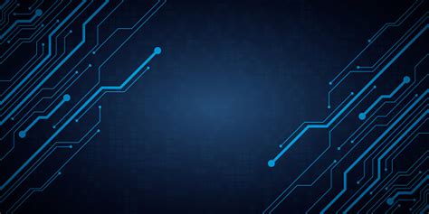 추상 하이 테크 기술로 추상적 인 디지털 배경 벡터 추상 기술 인터페이스 Com에 대한 스톡 벡터 아트 및 기타 이미지 Com It 지원 가상현실 Istock