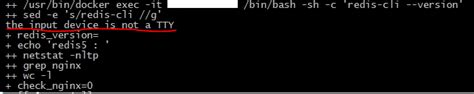 Ansible docker에러 the input device is not a TTY