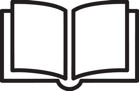 Stylized Open Book Icon For Modern Educational Applications 54751642 Vector Art At Vecteezy
