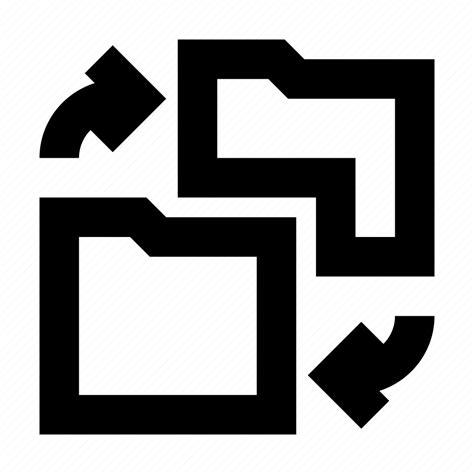 Directory Folder Gui Sync Web Icon Download On Iconfinder