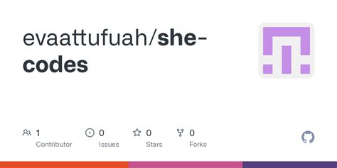 Github Evaattufuah She Codes