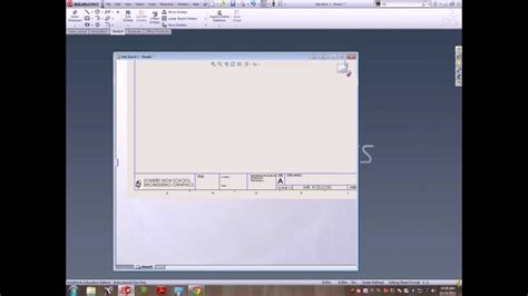 How To Modify A Title Block In Solidworks Youtube