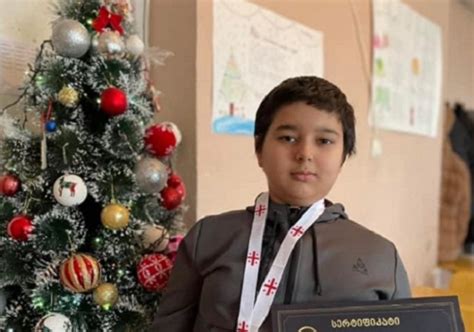 ქუთაისის N38 სკოლის მე 7 კლასის მოსწავლემ გიორგი გურულმა ინგლისურისა