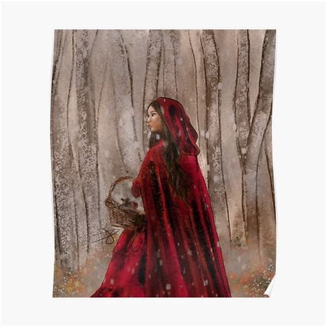 Red Riding Hood Poster For Sale By Archangellia Redbubble