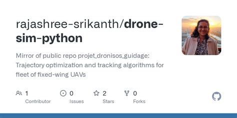 Github Rajashree Srikanthdrone Sim Python Mirror Of Public Repo Projetdronisosguidage