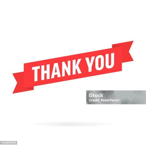 감사합니다 리본 배너 라벨 템플릿 텍스트가 있는 벡터 스톡 일러스트레이션 감사합니다에 대한 스톡 벡터 아트 및 기타 이미지 감사합니다 아이콘 리본상 Istock
