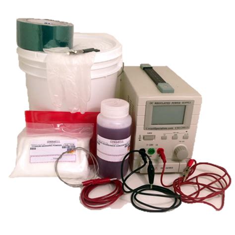 Titanium And Niobium Anodizing Kit Caswell Canada
