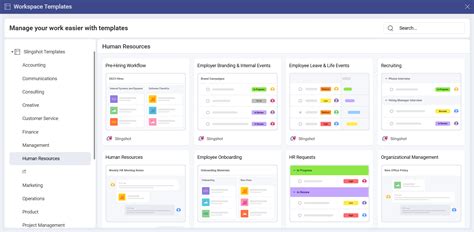 Workspace Templates