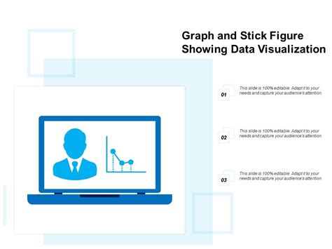 Graph And Stick Figure Showing Data Visualization Powerpoint Templates Download Ppt