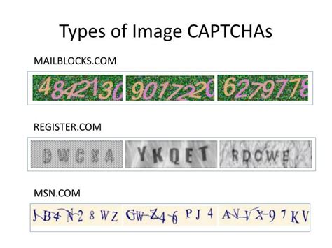 Ppt Captcha Powerpoint Presentation Id3125226