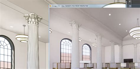 Outlines Much Thicker On Export Sketchup Enscape