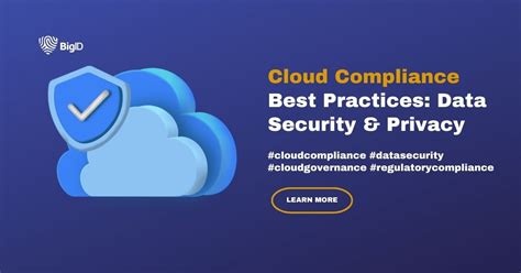 Cloud Compliance Best Practices Data Security And Privacy Bigid