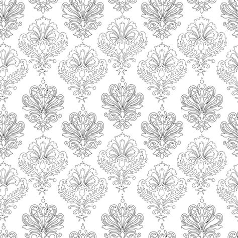 Premium Vector Seamless Background Of Ornate Vintage Elements