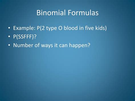 PPT The Binomial Distributions PowerPoint Presentation Free Download ID