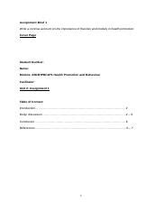 Unit 2 Assignment 1 Docx Assignment Brief 1 Write A Concise Account On The Importance Of
