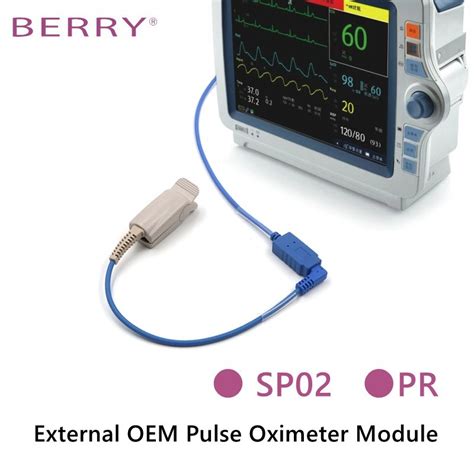Berry External Oximeter Extend Sensor Diagnosis Oximetry Pulse Spo2 Pr Hr Oem Module For Patient
