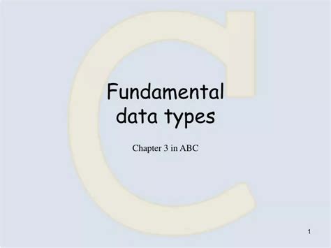 Ppt Fundamental Data Types Powerpoint Presentation Free Download