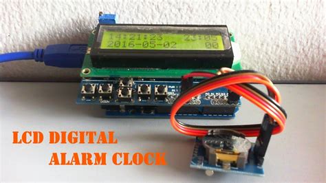 Lcd Digital Alarm Clock Showcase Arduino Forum