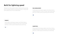 Web Developer Job Profile HTML Template