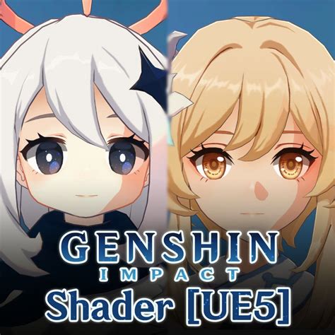 Genshin Impact 原神 Shader Ue5 Hyeungkun Park Blender Character
