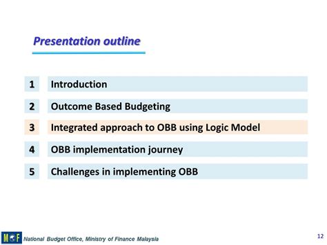 Ppt Outcome Based Budgeting Powerpoint Presentation Free Download