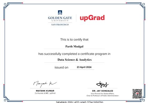 Datascience Analytics Upgrad Dataanalysis Lifelonglearning… Parth Mudgal 15 Comments