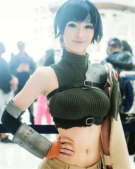This Final Fantasy Vii Yuffie Cosplay Is Here For Your Materia Bell