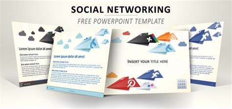 Social Networking Powerpoint Template Showeet Powerpoint Templates Powerpoint Templates