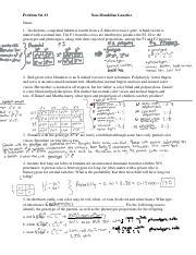 Problem Set Pdf Problem Set Non Mendelian Genetics Name In Chickens Congenital