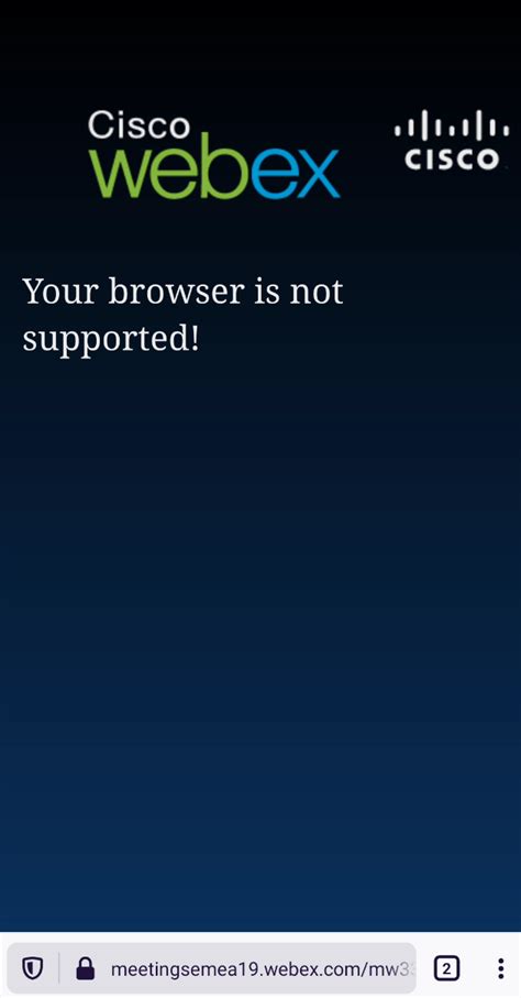 Join The Firefox Brower Is Not Supported · Issue
