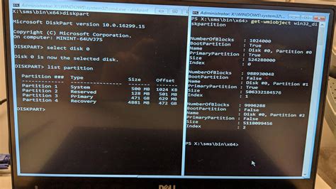 Powershell Why Is Win32diskpartition Is Not Displaying All