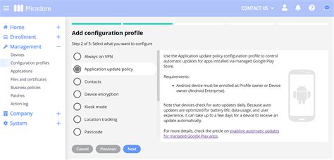 Application Update Policy For Managed Android Google Play Apps GoTo Resolve MDM