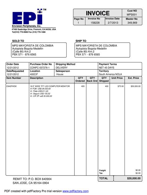 Invoice Details Fill Online Printable Fillable Blank Pdffiller