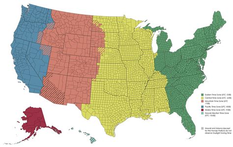 Why Us Time Zones Arent As Straightforward As They Look Vivid Maps