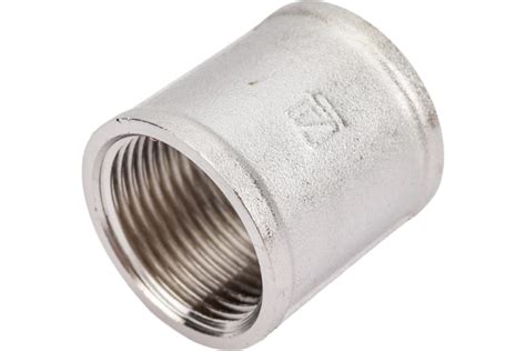 Муфта STI латунная Ду20 (3/4") Ру16 никелированная D270-00417 ...