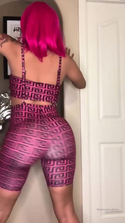 Red Rose La Cubana Twerking Red Rose Cubana