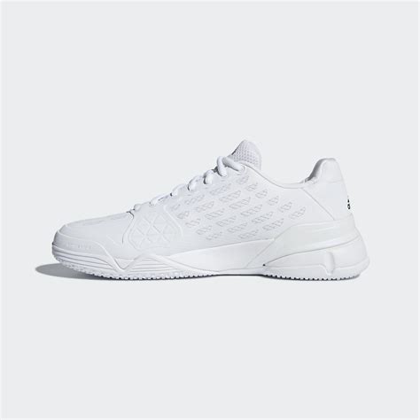 Adidas Mens Barricade Grass Court Tennis Shoes White
