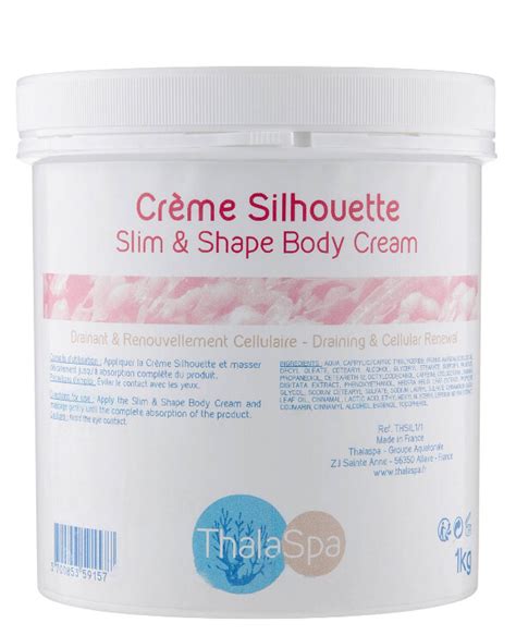 Thalaspa Крем для похудения Силуэт и Стройность Slim And Shape Body Cream 1 кг купить от Azum