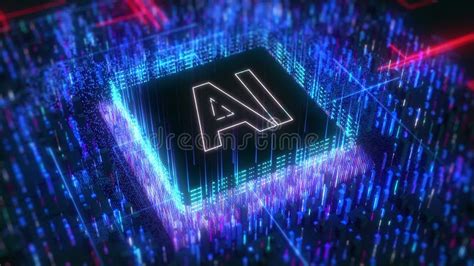 Artificial Intelligence Ai Future Technology Concept Visualization