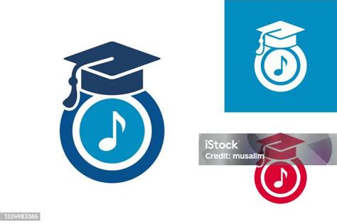 음악 연구 로고 템플릿 디자인 벡터 엠블럼 디자인 개념 창조적 인 기호 아이콘 Classical Concert에 대한 스톡 벡터