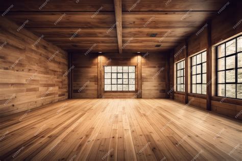 Premium Ai Image Empty Dojo Room