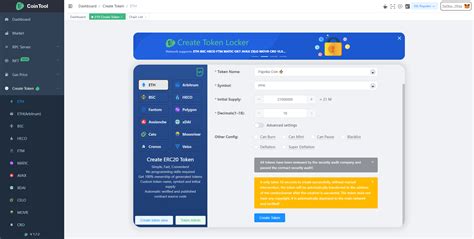 Create Your Own Cryptocurrency Token Without A Single Line Of Code