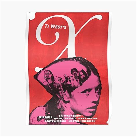 The X Prequel Pearl Premium Matte Vertical Poster Sold By Blush Broad
