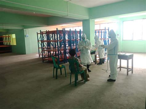 ကျောက်တံတားမြို့နယ် Community Based Facility Quarantine Centre တွင