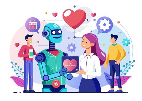 Premium Photo Emotional Bonds Ai Redefining Human Connection