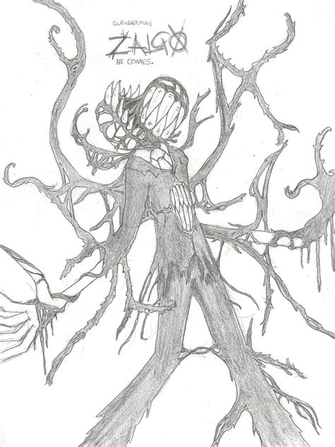 Zalgo X Slenderman By Joahnaut On Deviantart