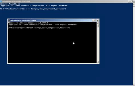 Powershell Show Hidden Devices In Device Manager On Server 2008 R2