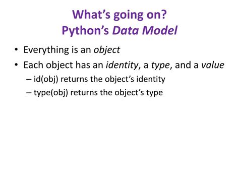 ppt the python data model powerpoint presentation free download id 2601520