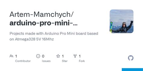 Github Artem Mamchycharduino Pro Mini Projects Projects Made With Arduino Pro Mini Board